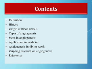 Angiogenesis | PPTX