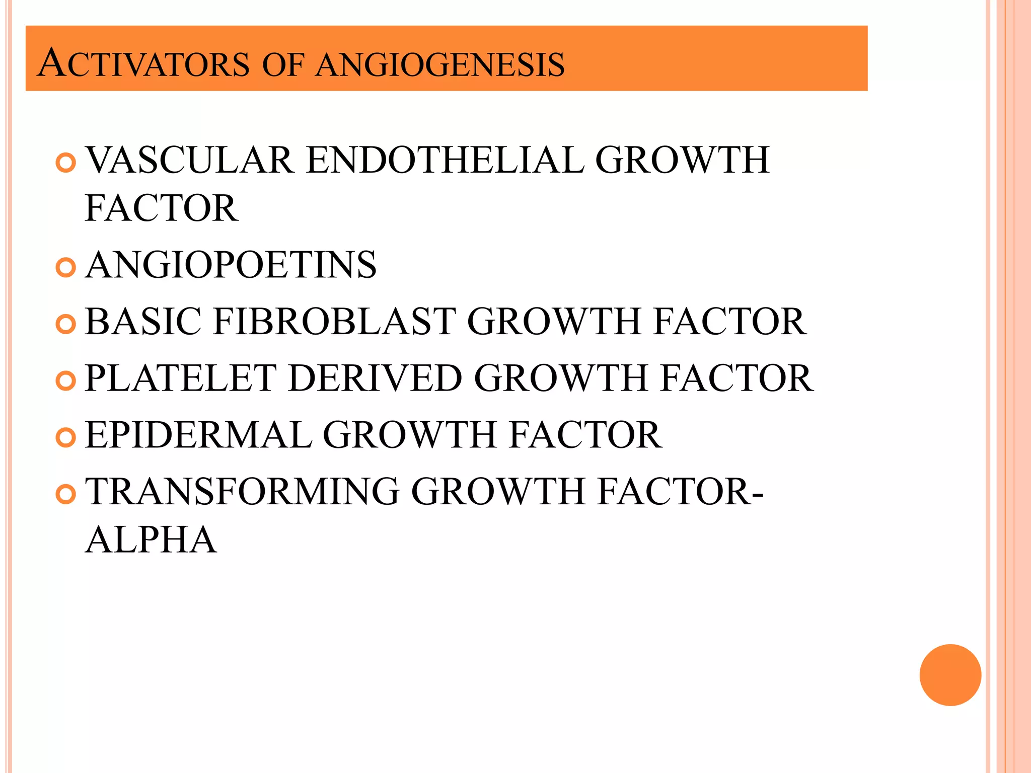 Angiogenesis in health and disease | PPTX