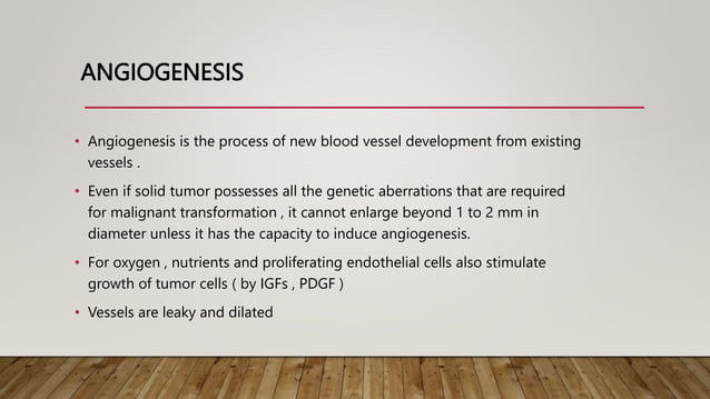 angiogenesis, invasion , metastasis.pptx