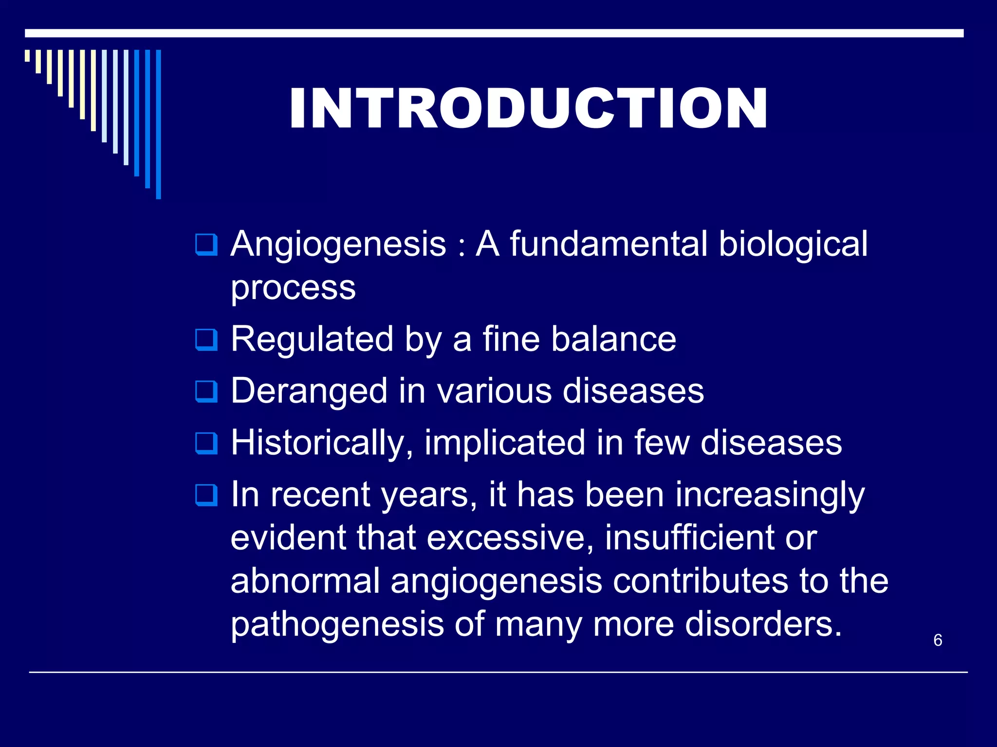 Angiogenesis presentation | PPTX