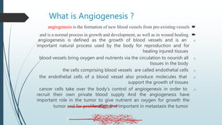 Angiogenisis in tumer | PPTX
