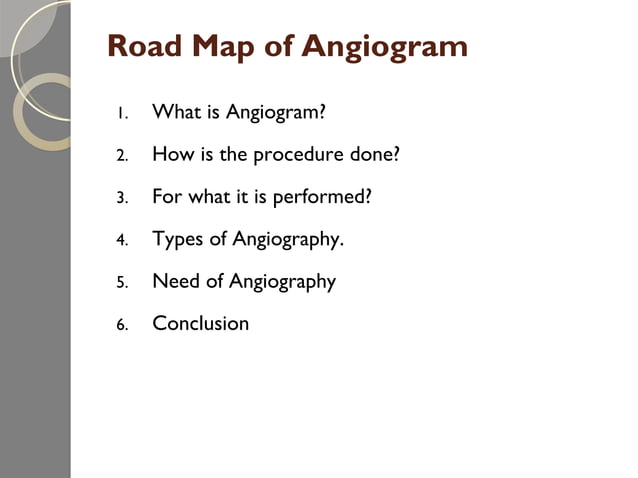 Angiogram | PPT