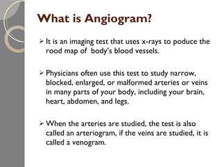 Angiogram | PPT