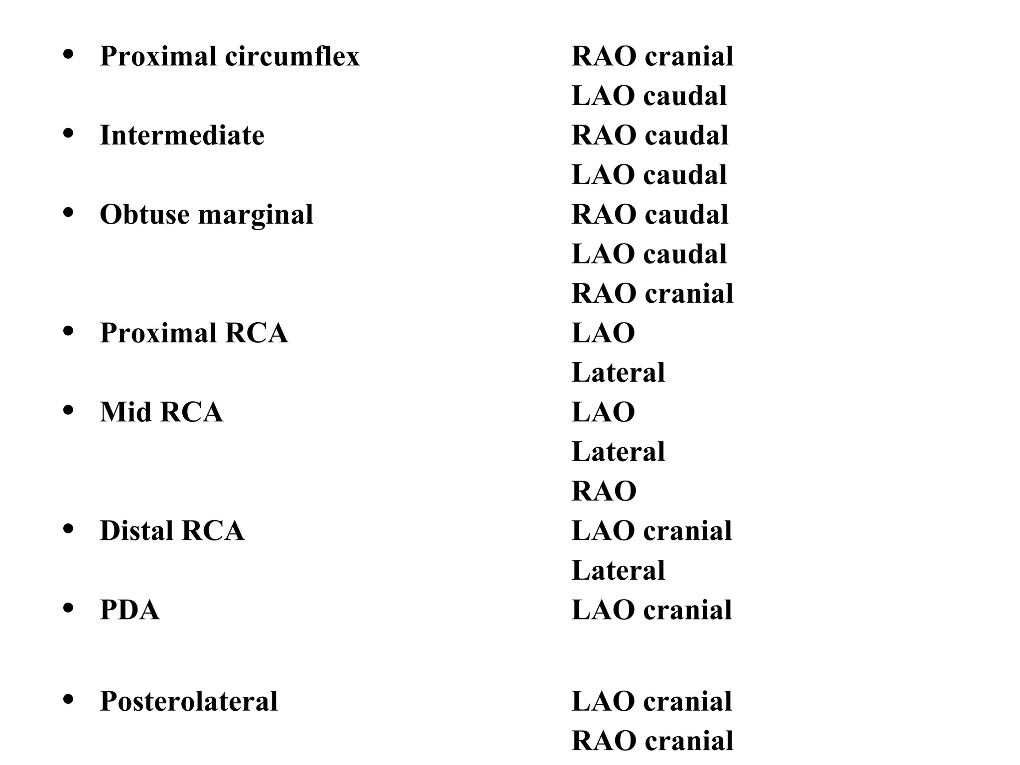 Angiographic projections | PPT