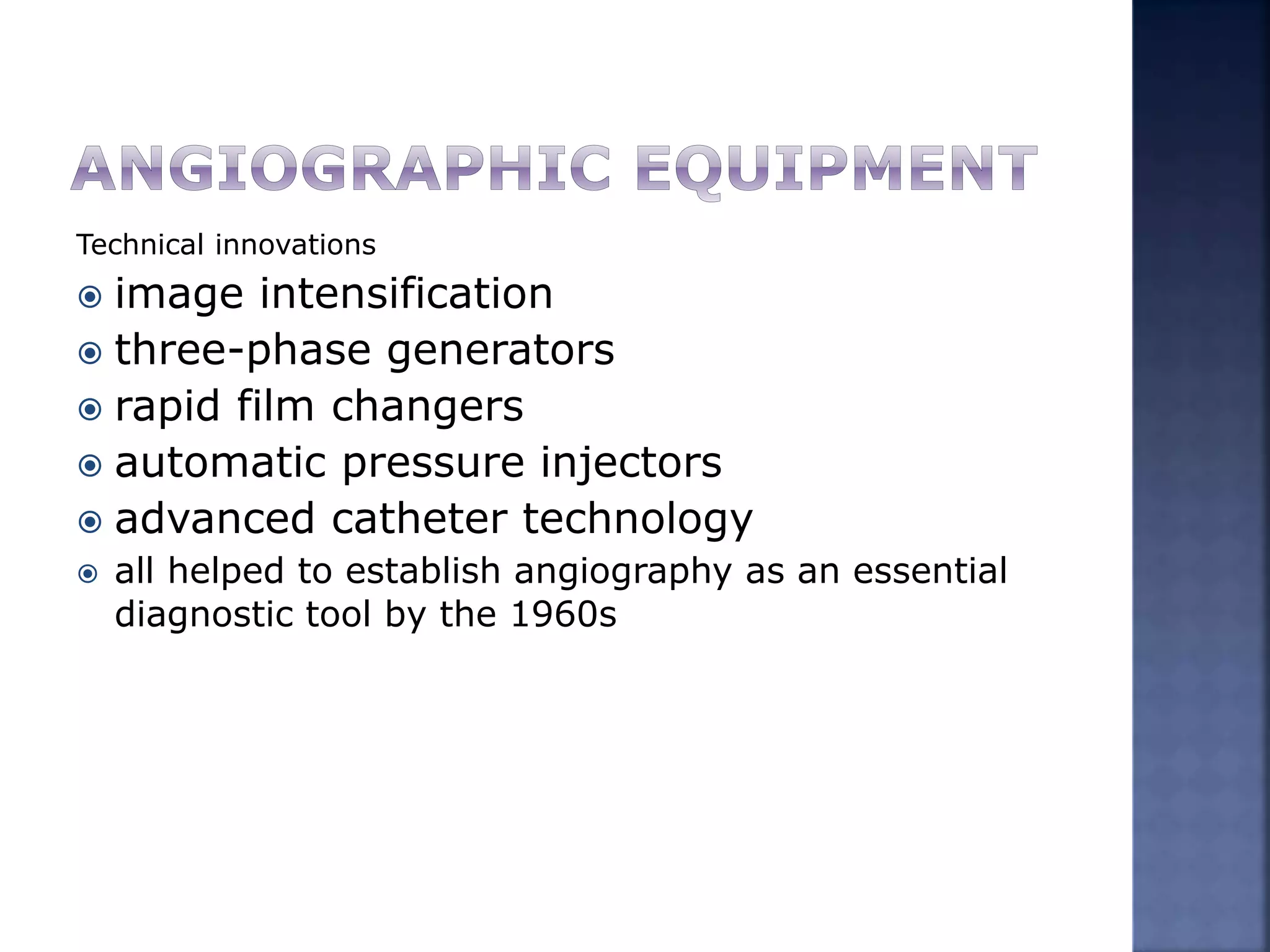 Angiography | PPTX