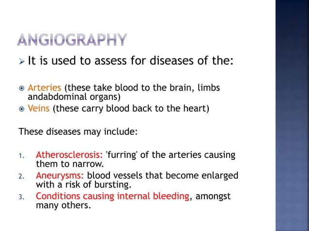 Angiography | PPTX
