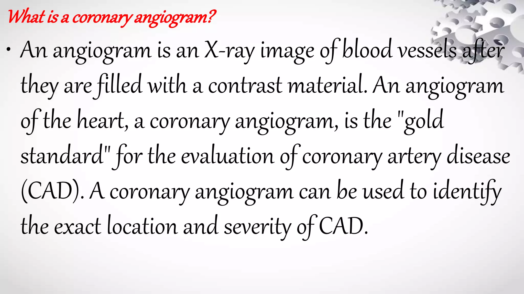 Angiography | PPTX