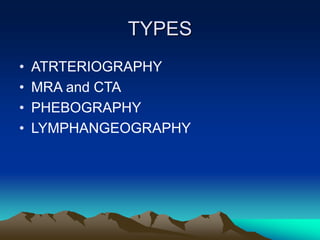 ANGIOGRAPHY in cardiothoracics surgery . | PPT