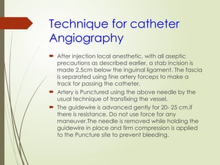 Angiography and angioplasty. Information | PPTX
