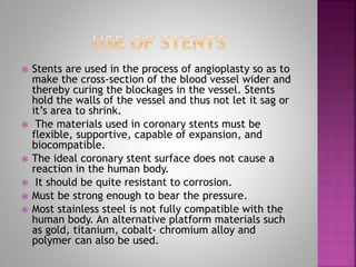 Angioplasty & Stents | PPTX