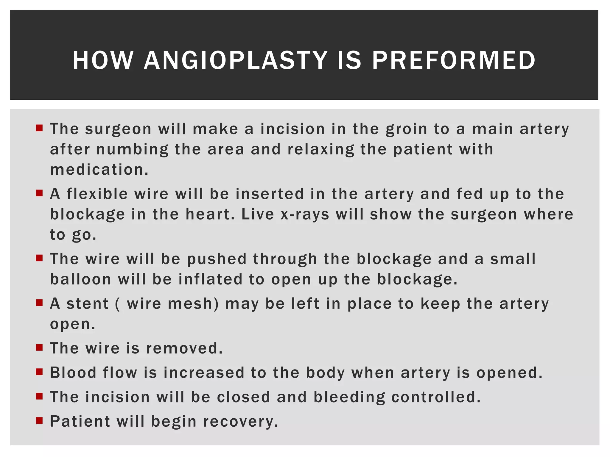 Angioplasty | PPTX