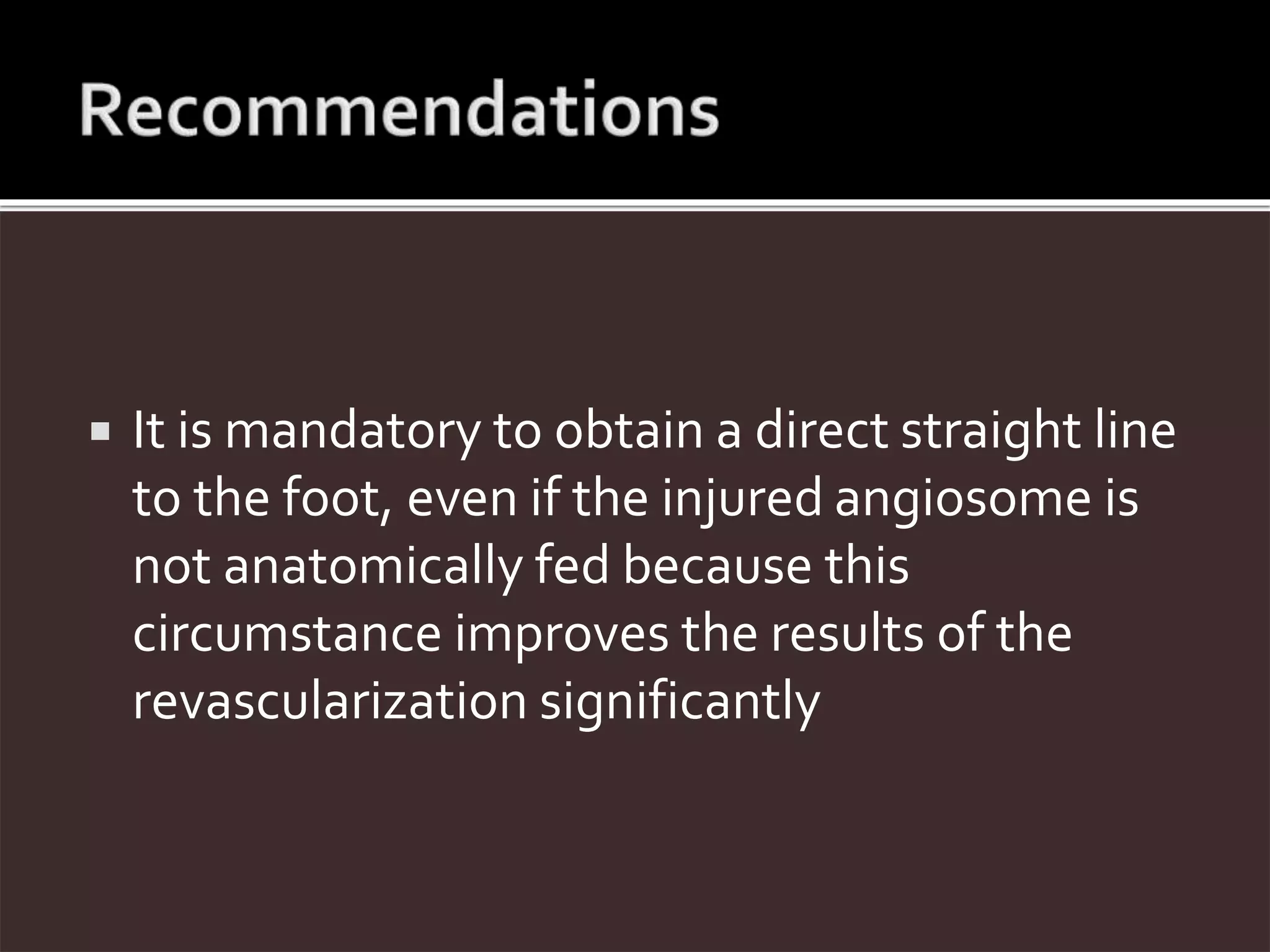 ANGIOSOME CONCEPT OF REVASCULARIZATION | PPTX