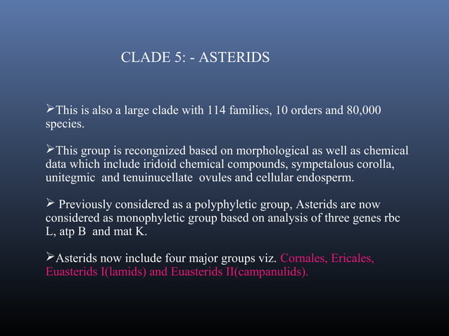 Angiosperm phlogeny group taxonomy classification | PPT
