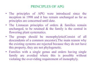 Angiosperm phylogenic group(apg) iii | PDF