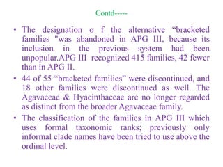 Angiosperm phylogenic group(apg) iii | PDF | Biological Sciences | Science