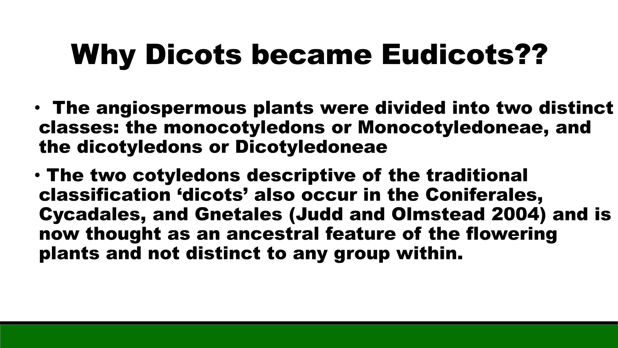 Angiosperm phylogeny grouping I (APG I) | PPTX