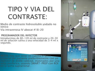 Angiotc de miembros inferiores | PPTX