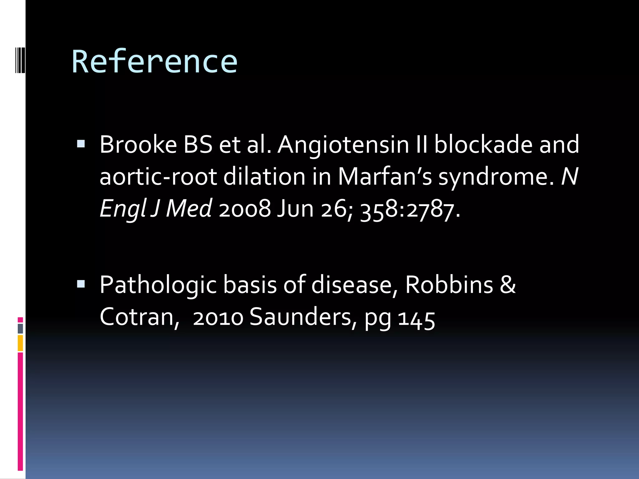 Angiotensin Receptor Blockers Used In The Treatment Of Marfan’S | PPTX ...