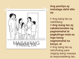 Ang Isang Masaya at Buong Pamilya | PPT