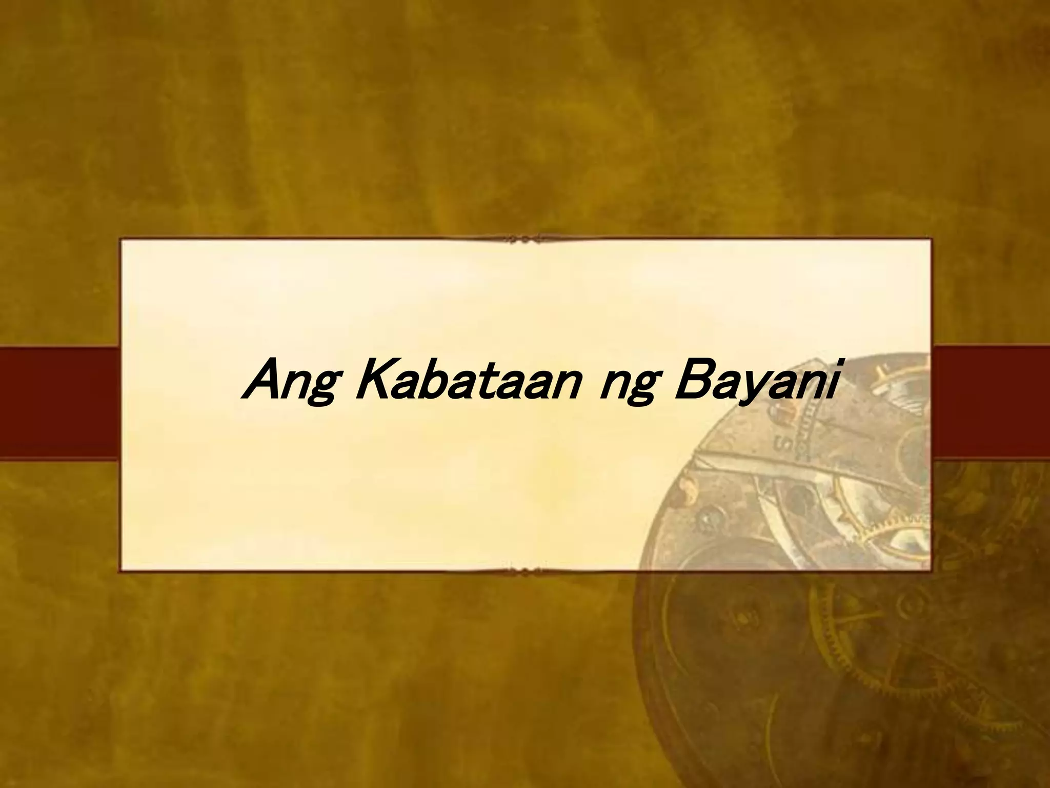 Ang kabataan ni jose rizal | PPTX