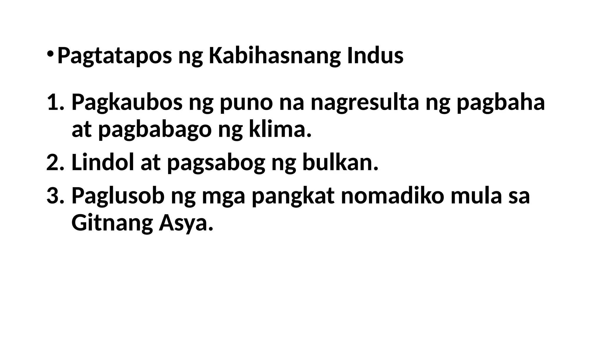 Ang kabihasnang Indus sa Timog Asya- Timog Asya.pptx