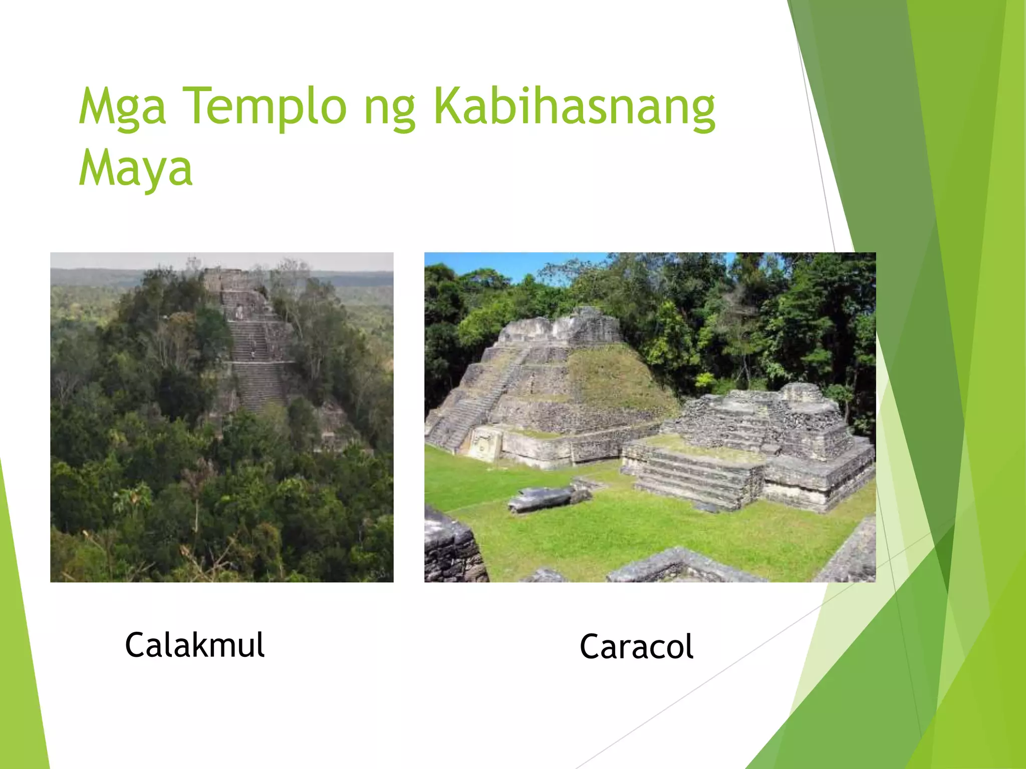 Ang kabihasnang maya | PPTX