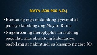 Ang Kabihasnan ng Mesoamerica | PPTX