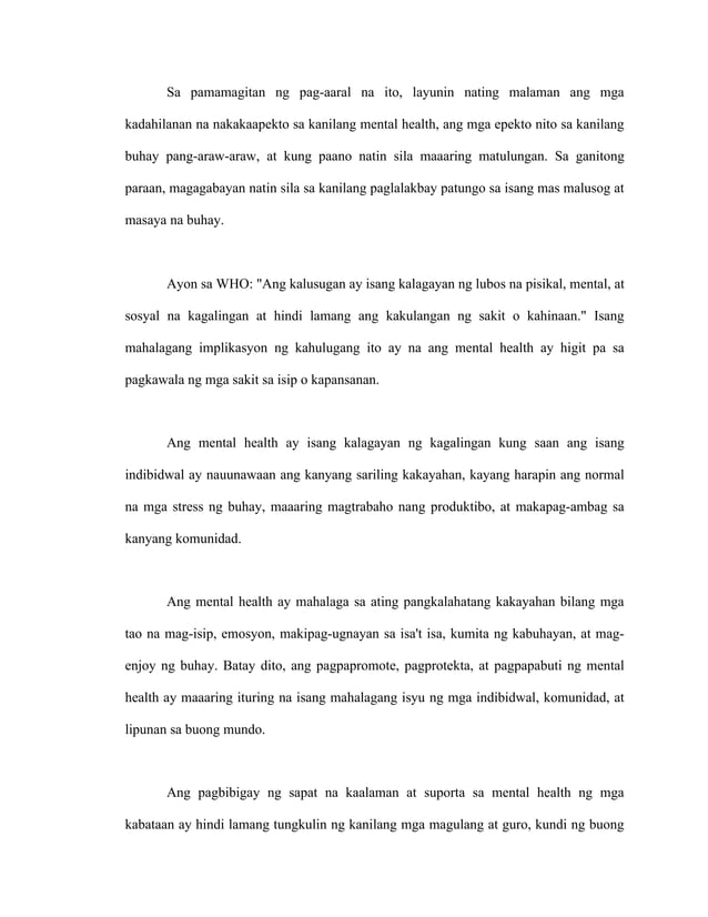 Ang kahalagahan ng mental health sa mga kabataan.docx