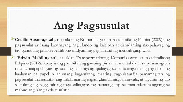 ANG KAHALAGAHANNG PAGSUSULAT AT ANG AKADEMIKONG PAGSULAT.pptx