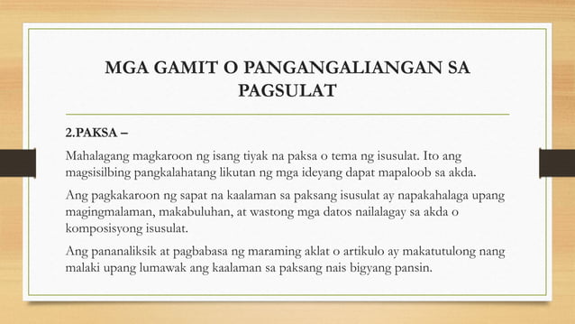 ANG KAHALAGAHANNG PAGSUSULAT AT ANG AKADEMIKONG PAGSULAT.pptx