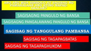 ANG KAHULUGAN AT SIMBOLO NG KAPANGYARIHAN NG BANSA.pptx