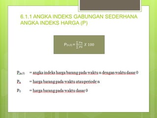 Statistik Angka Indeks | PPTX