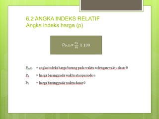 Statistik Angka Indeks | PPTX
