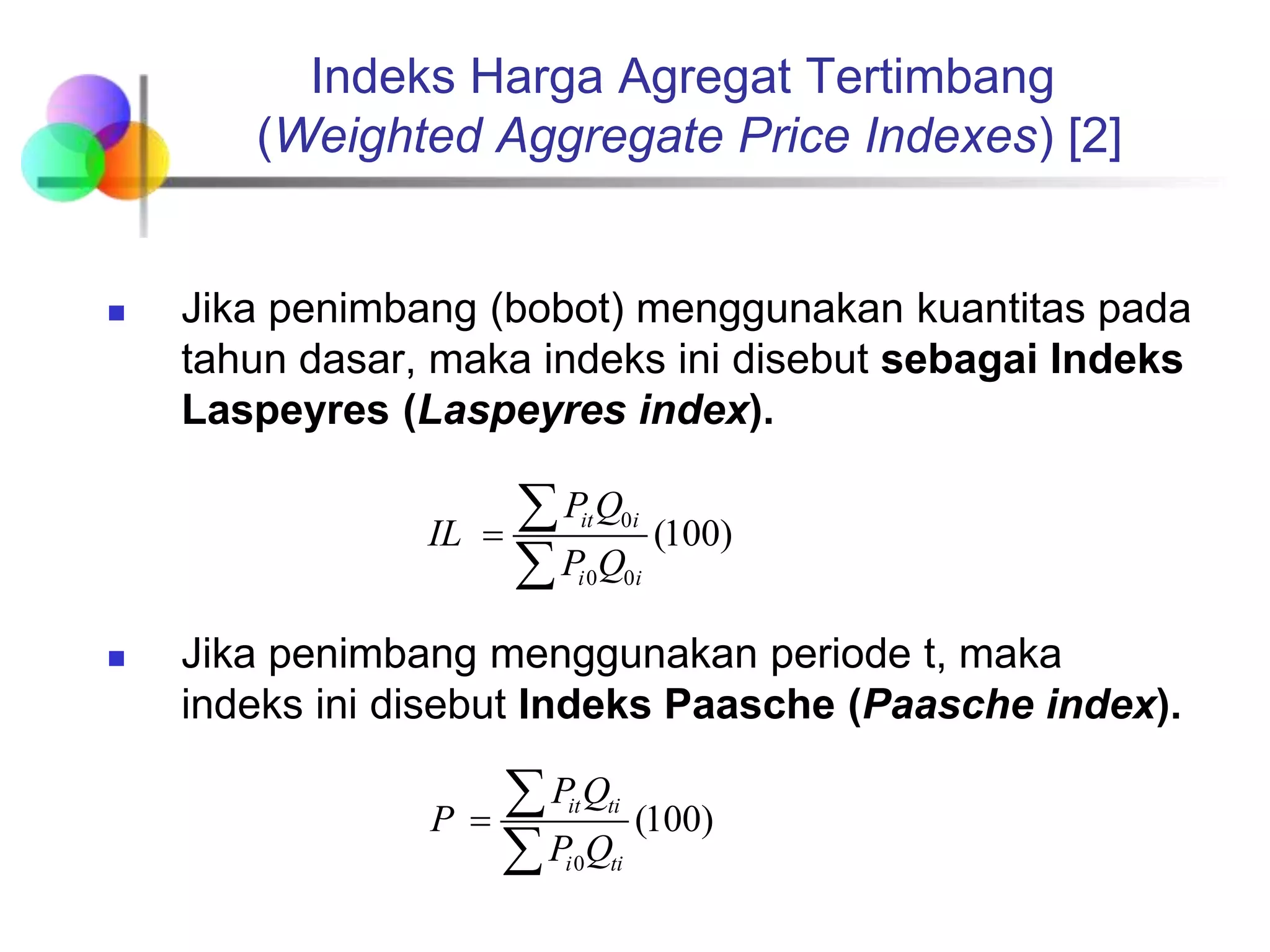 Angka indeks statistika | PPT