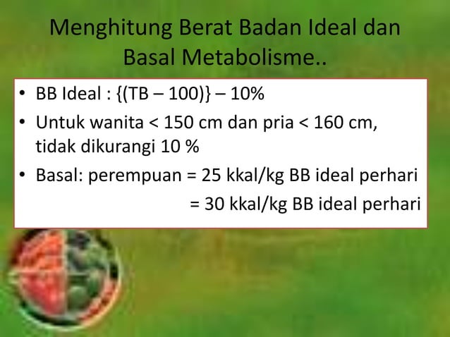 Angka kecukupan gizi | PPTX