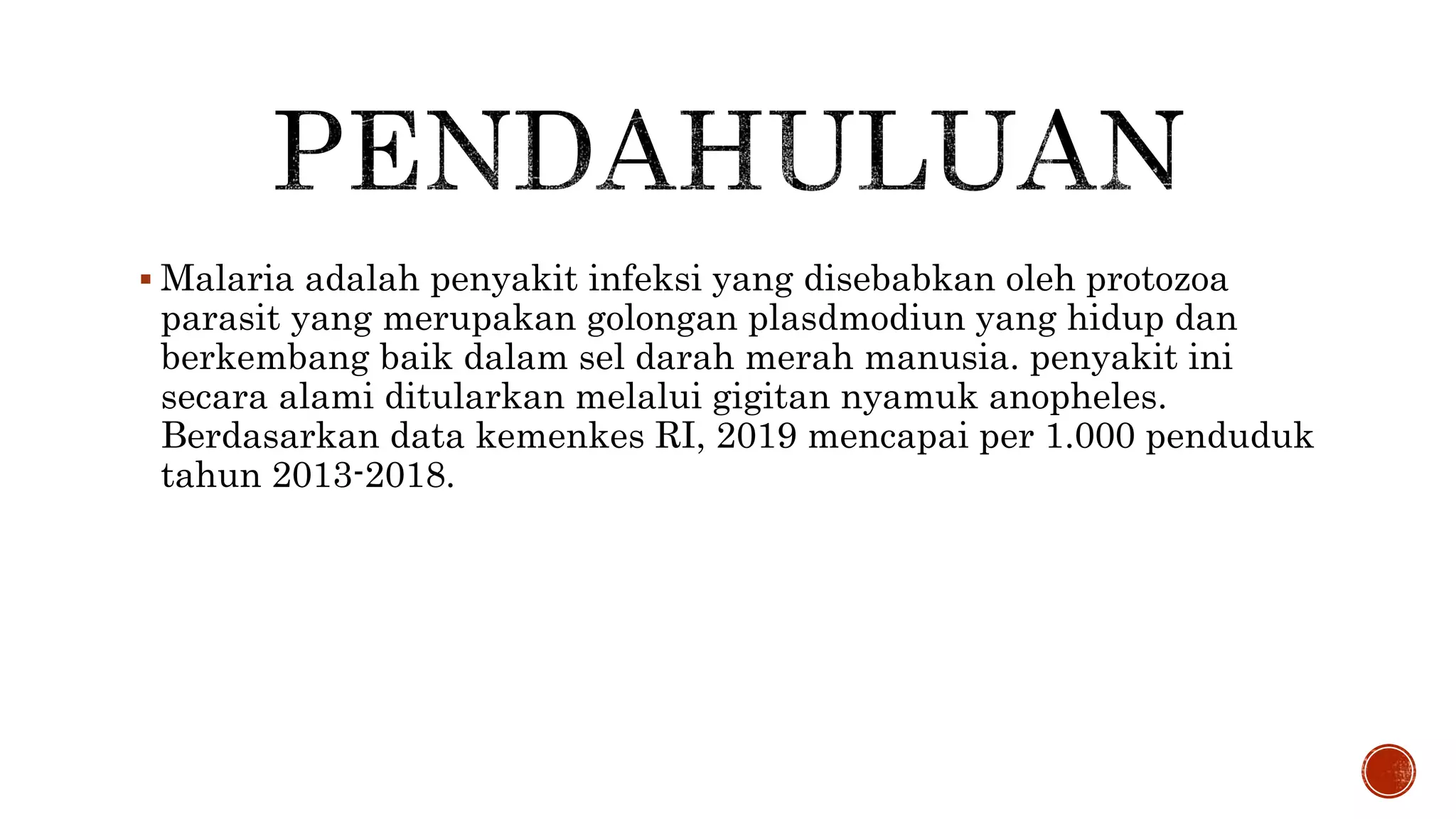 Angka kematian malaria | PPT
