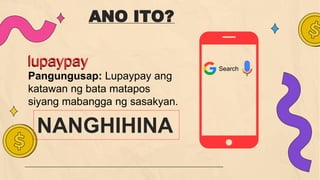 Ang Kalupi ni Benjamin Pascual (CUF) .pptx