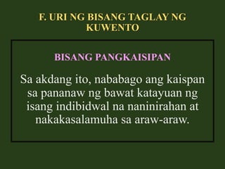 Ang Kalupi - Group7 BSED Filipino 3 | PPTX