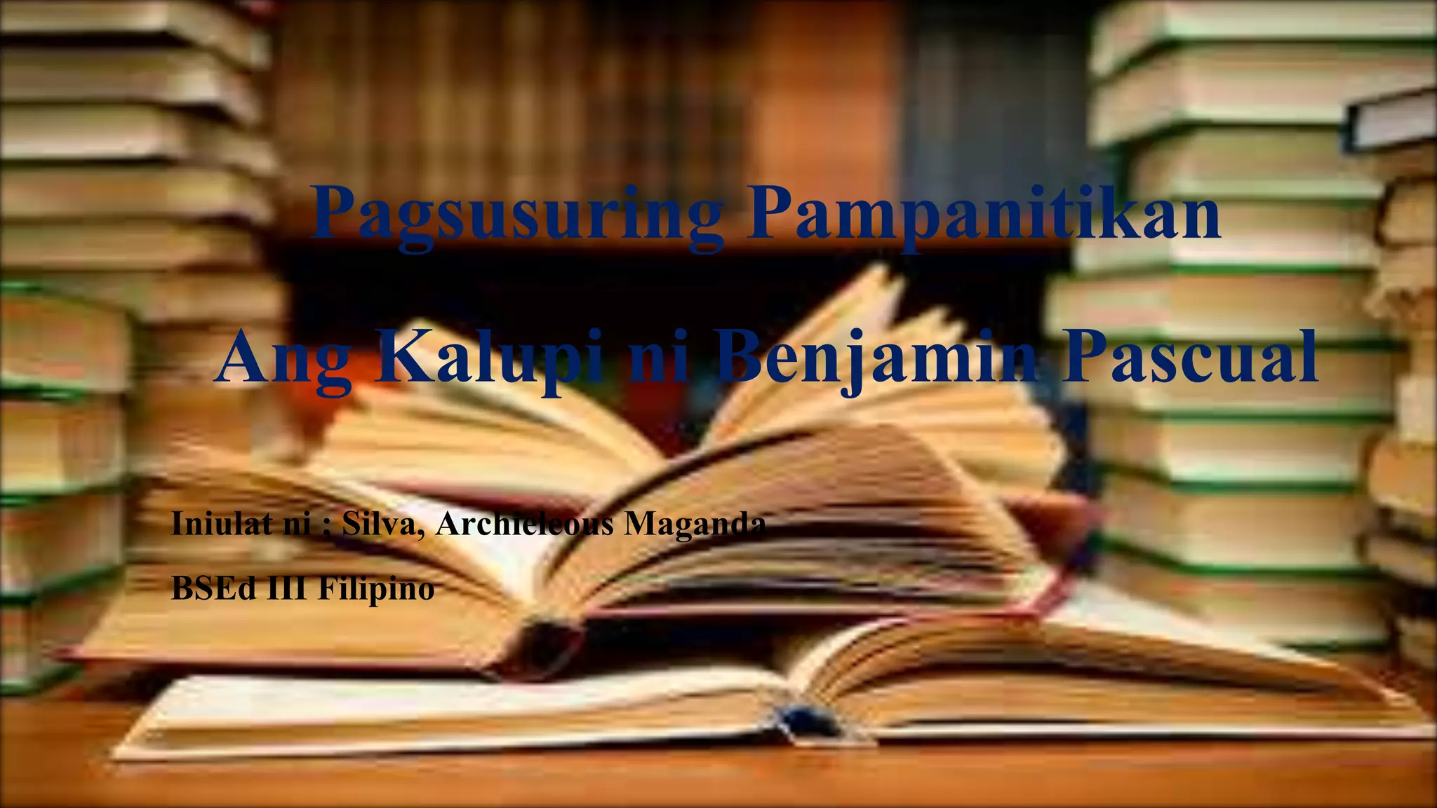 Ang kalupi suring basa | PPTX