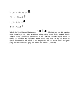 Angka maya | DOCX