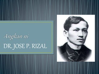Angkan ni dr. jose p.rizal | PPTX