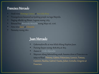 Angkan ni dr. jose p.rizal | PPTX