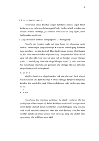 Filosofis Angka Nol | DOC