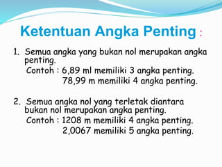 Angka penting | PPTX