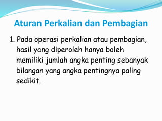 Angka penting | PPTX