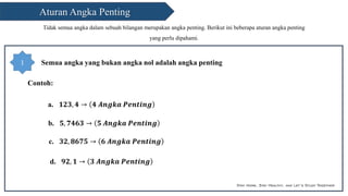 Angka Penting | PDF