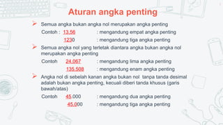 Angka penting | PPTX