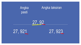 Angka penting | PPTX