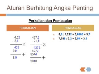 ANGKA PENTING dan NOTASI ILMIAH | PPTX