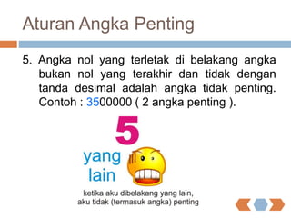 ANGKA PENTING dan NOTASI ILMIAH | PPTX